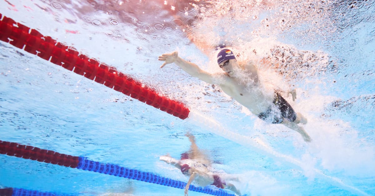 Lukas Märtens - Men's 400m Freestyle | Gold Medal Highlights | Swimming ...