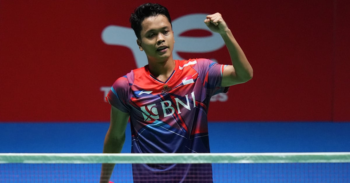 Badminton Asia Championships 2023: Anthony Ginting beats Loh Kean Yew in one-sided final - results
