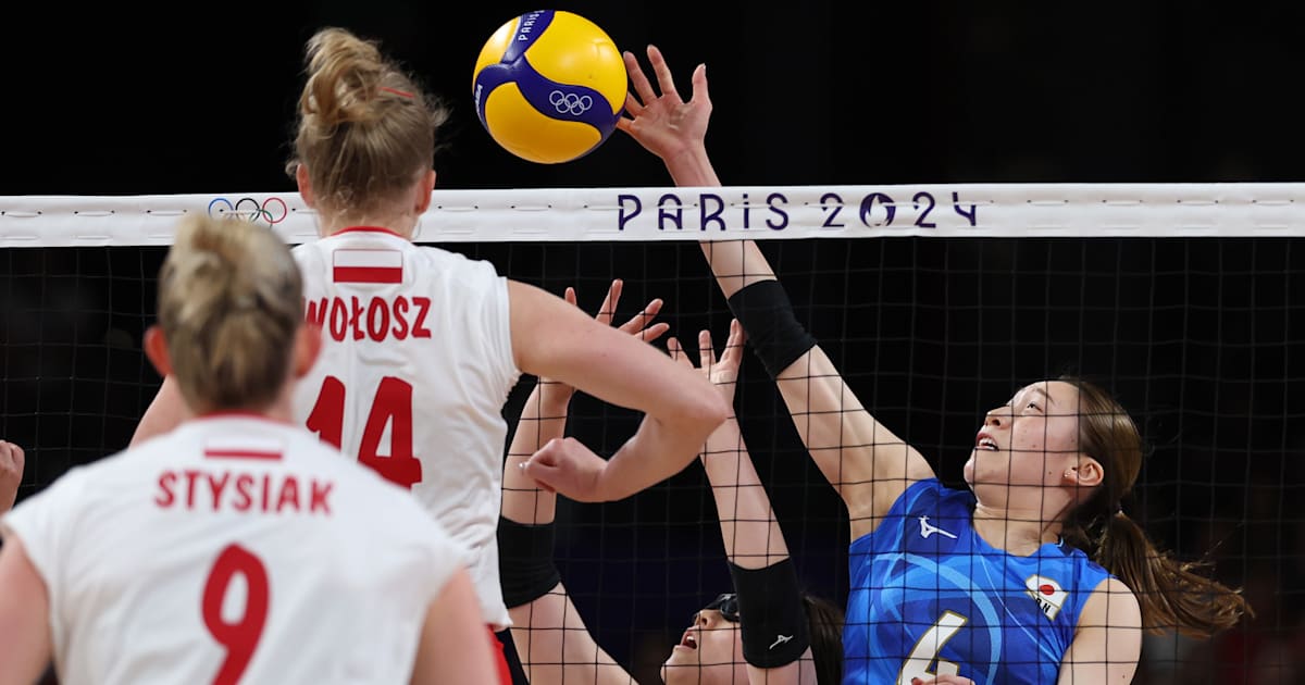 Women's Preliminary Round POL-JPN | Volleyball | Olympic Games Paris 2024