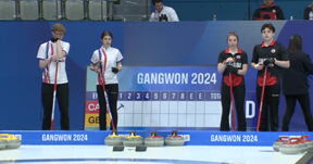 Mixed Doubles Round Robin CAN - GBR | Curling | Highlights | Winter ...