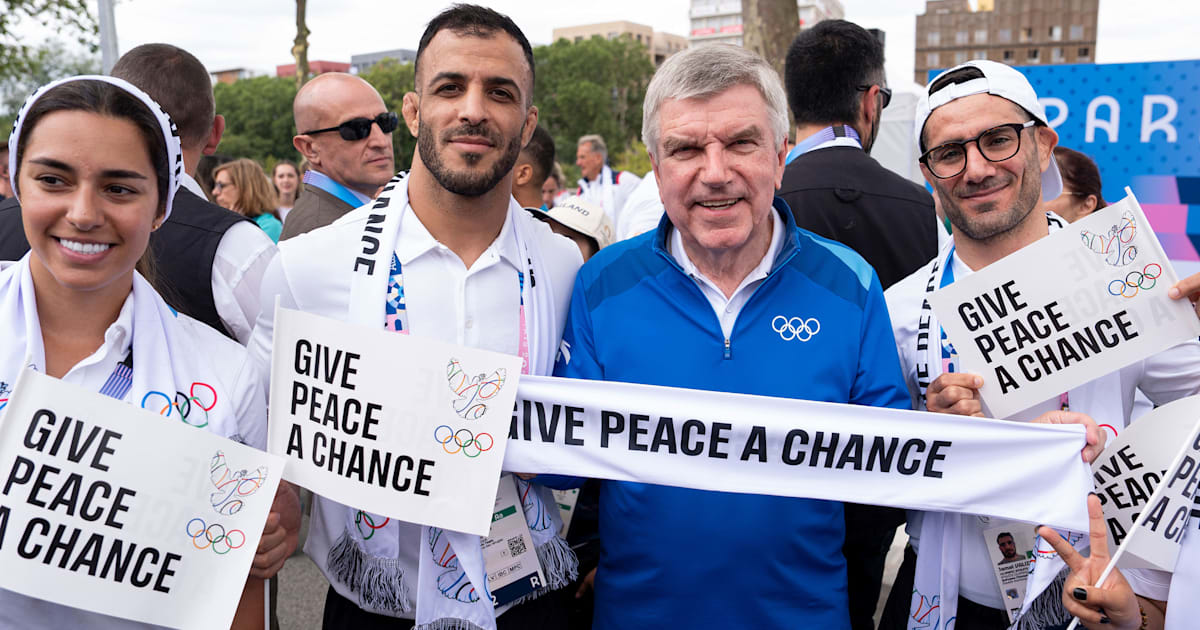 Olympic athletes call for peace from the Olympic Village – IOC ...