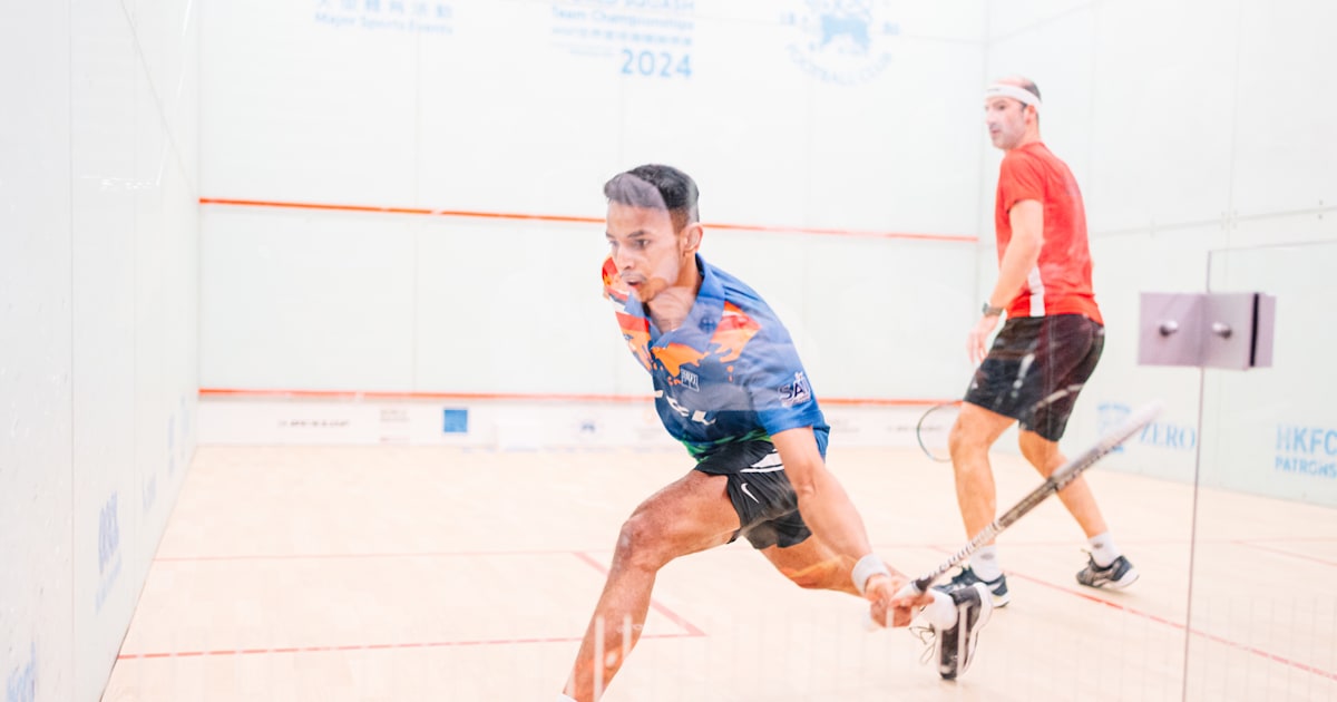 World Squash Team Championships 2024: Indian men beat Germany in 5-8 ...