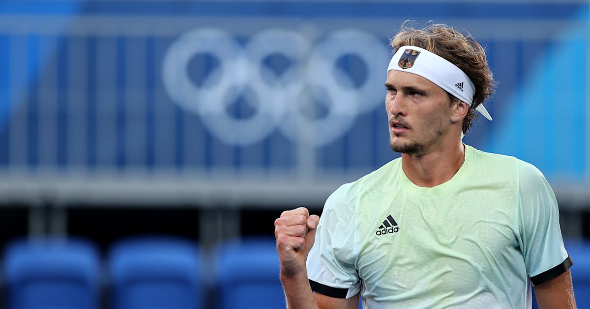 Germany's Alexander Zverev wins gold in men's singles tennis
