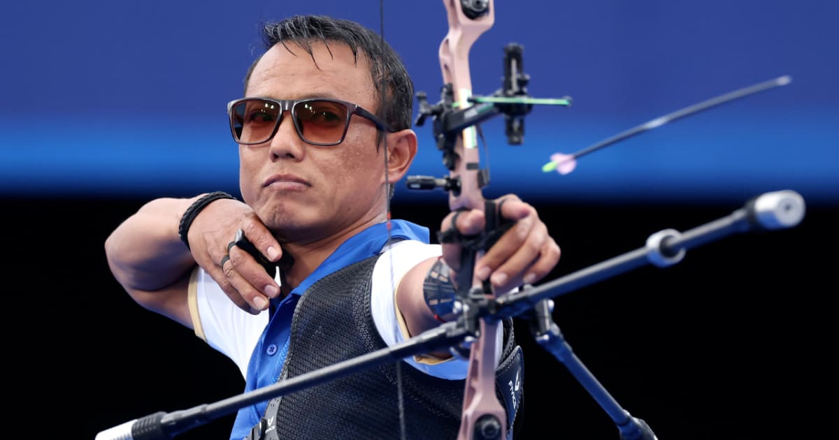 Tarundeep Rai loses to Tom Hall in men's individual archery 1/32 ...