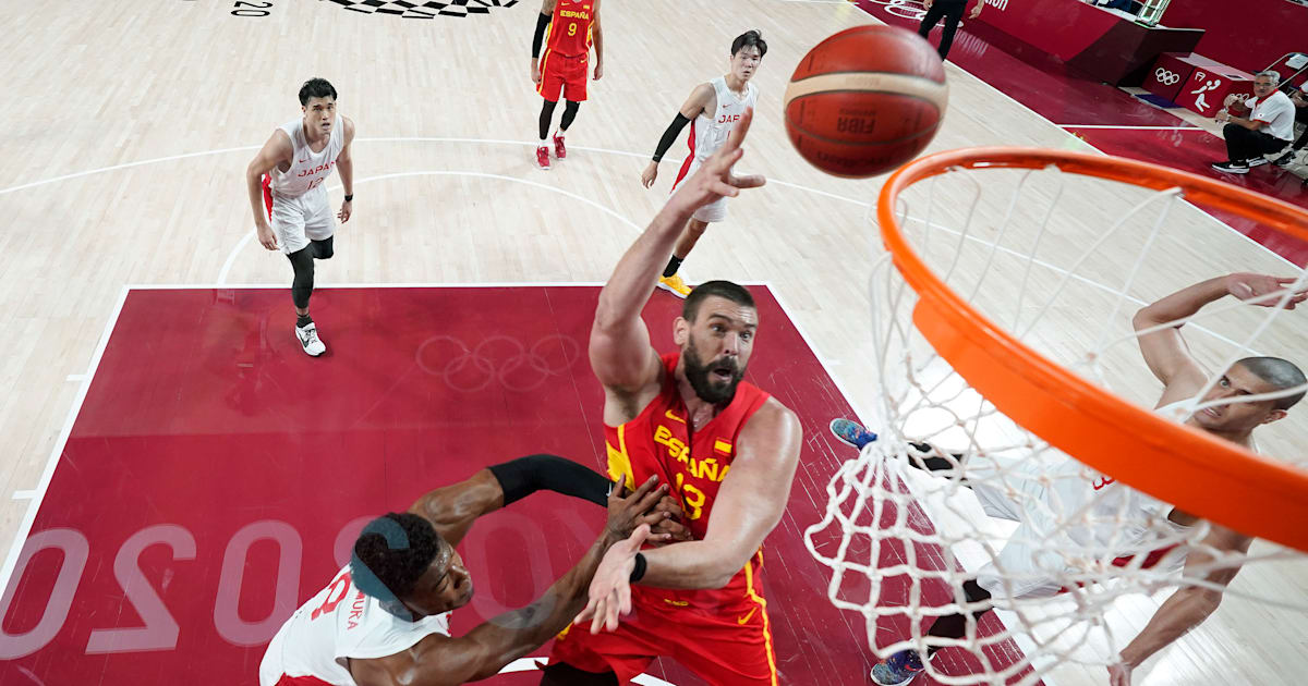 Spain holds off host Japan in men's basketball group play at Tokyo 2020