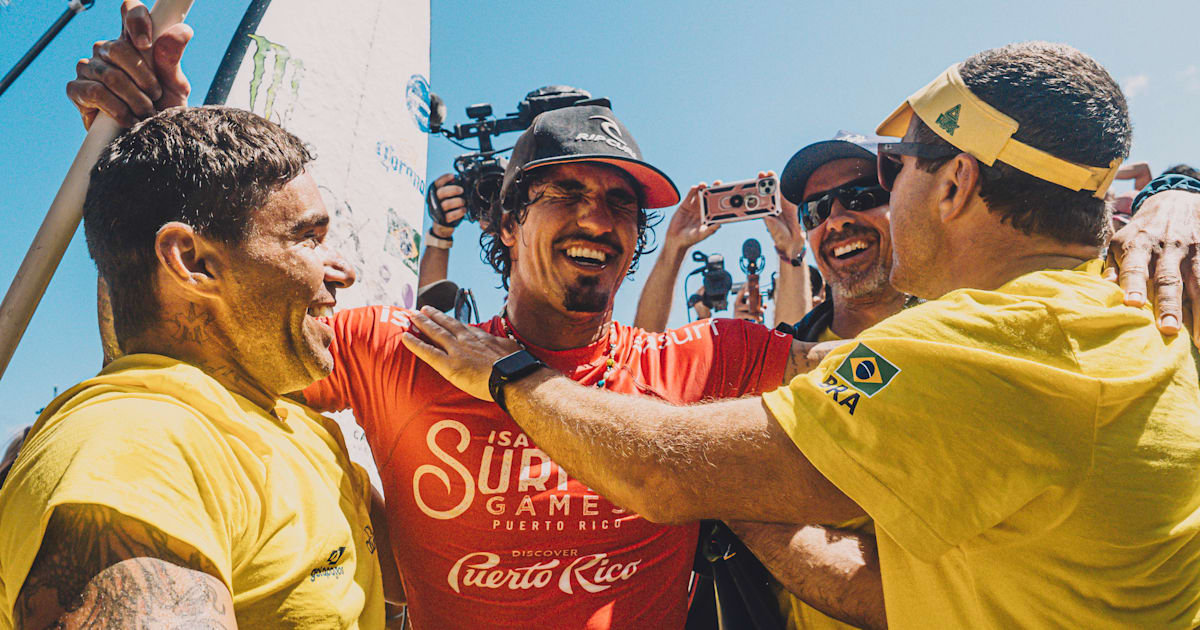 ISA World Surfing Games 2024: High-flying Medina leads Brazil to team ...