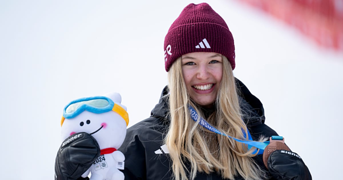 Gangwon 2024: Romy Ertl dankt ihrer Mutter Martina für ihre erste ...