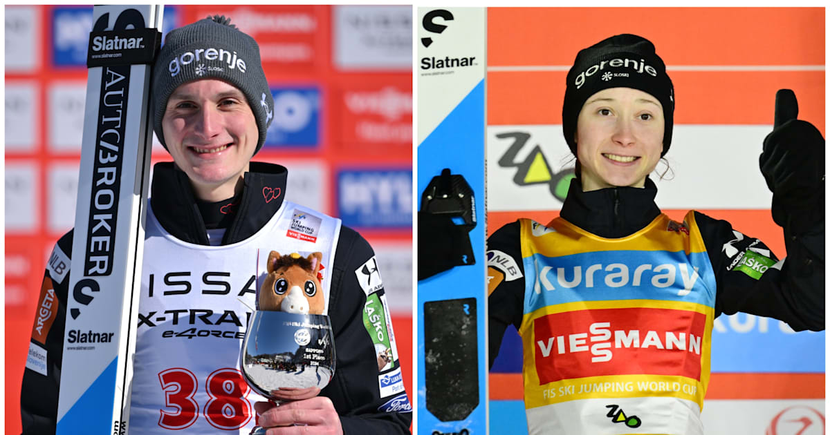 スキージャンプのプレブツ兄妹、家族の伝統を受け継ぐ兄ドメンと妹ニカ