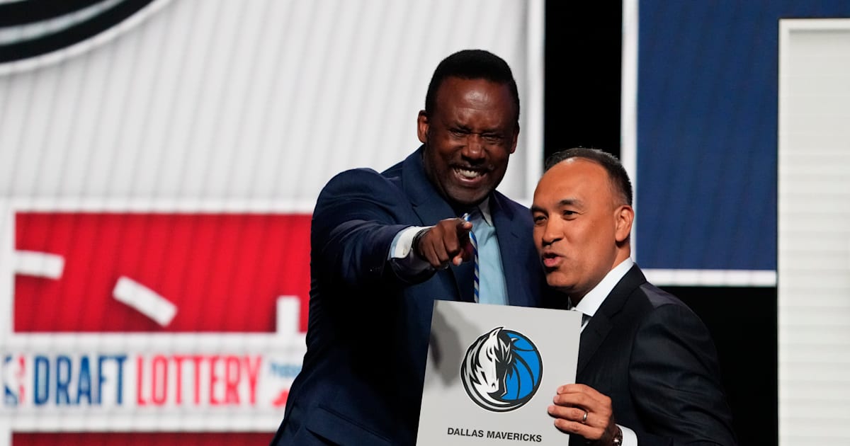 And the winner of the 2025 NBA Draft Lottery is... Yes, Dallas Mavericks