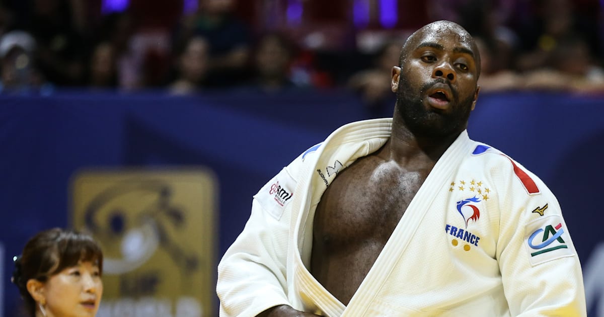 Riner on his favourite Anime cartoon character