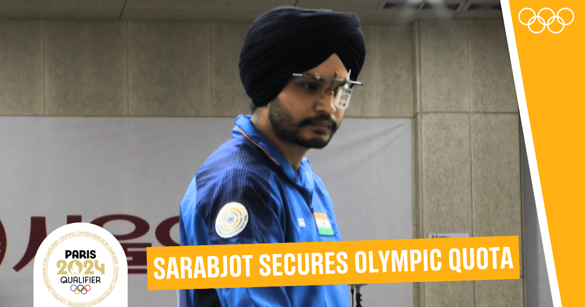 Sarabjot Singh secures Olympic quota at Asian Shooting Championships