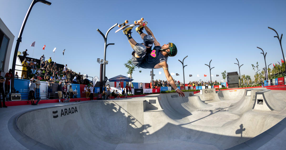 Mundial de Skate Park 2023: Pedro Barros em primeiro nas quartas