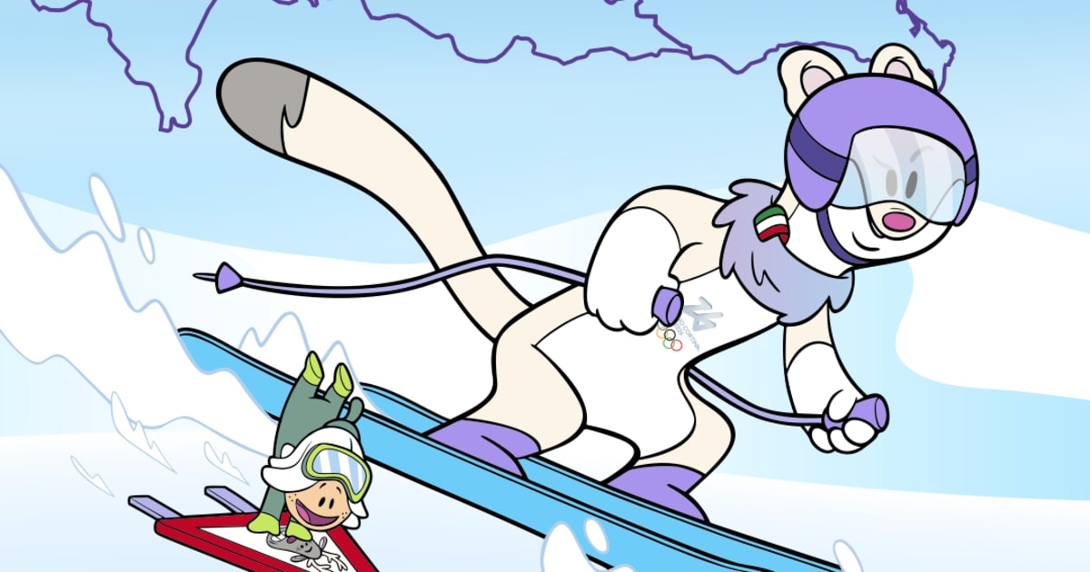 Milano Cortina 2026 Mascots Tina and Milo embark on winter sports ...