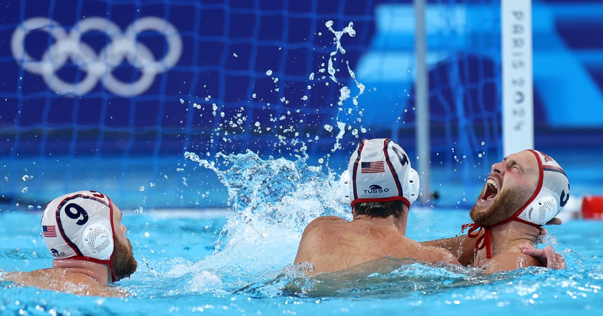 USA beat Australia in men’s water polo quarter-finals at Paris 2024 ...