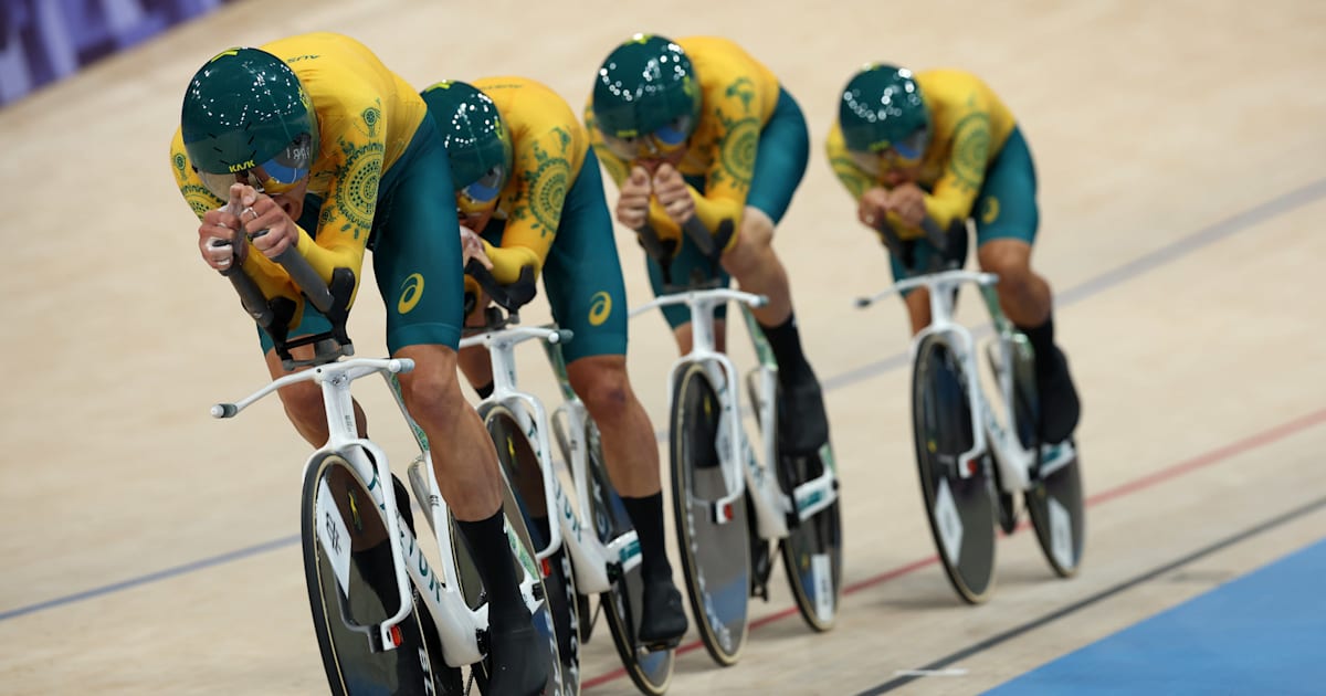 Men's Team Pursuit Finals | Cycling Track | Olympic Games Paris 2024