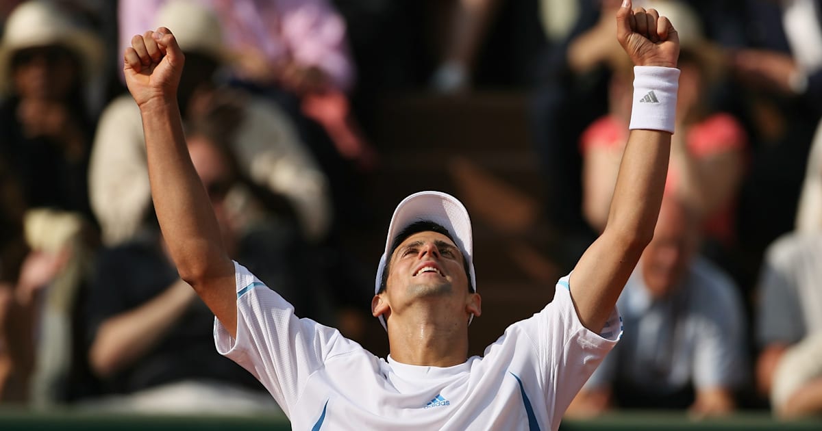 Novak Djokovic at age 21