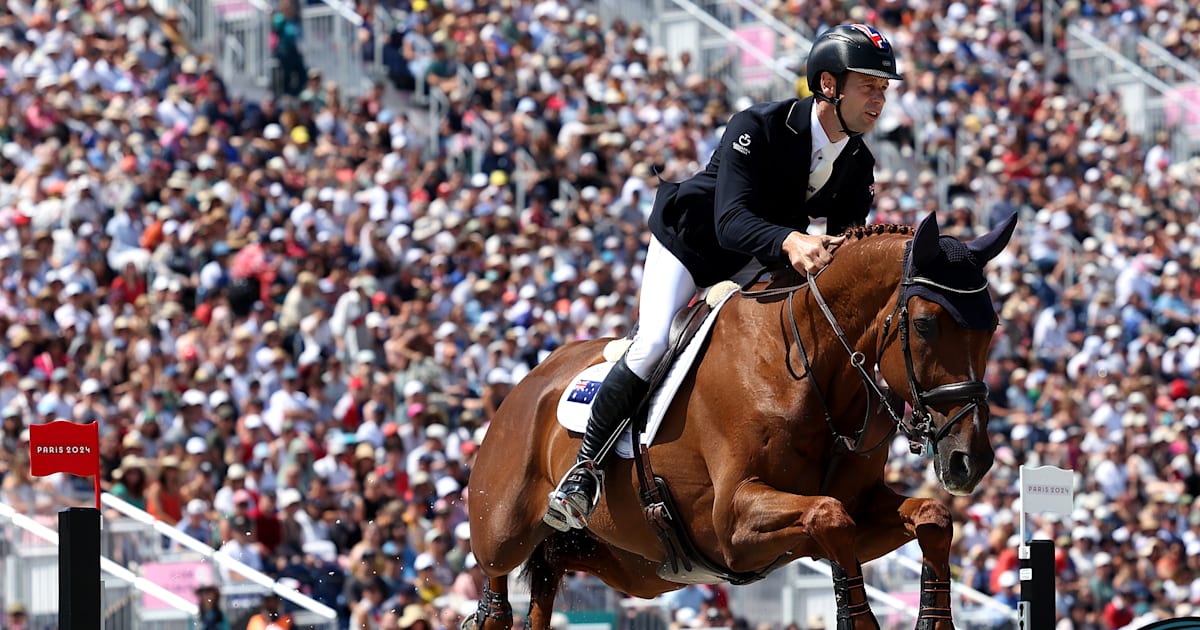 Christopher Burton wins Paris 2024 Olympics silver medal in individual ...