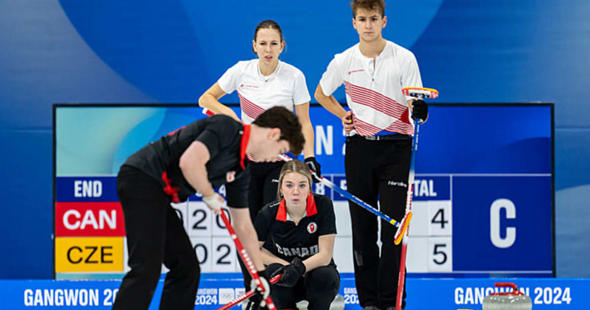 Mixed Doubles Round Robin CAN - CZE | Curling | Highlights | Winter ...