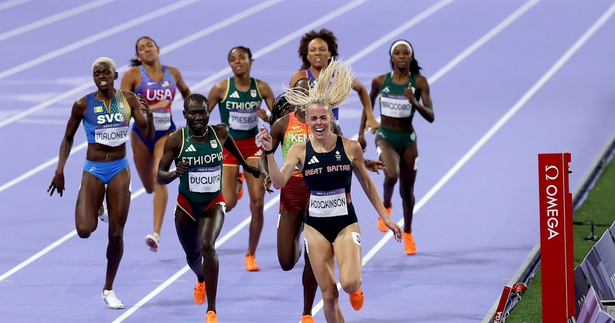女子800m決勝 | 陸上競技 | パリ2024オリンピック