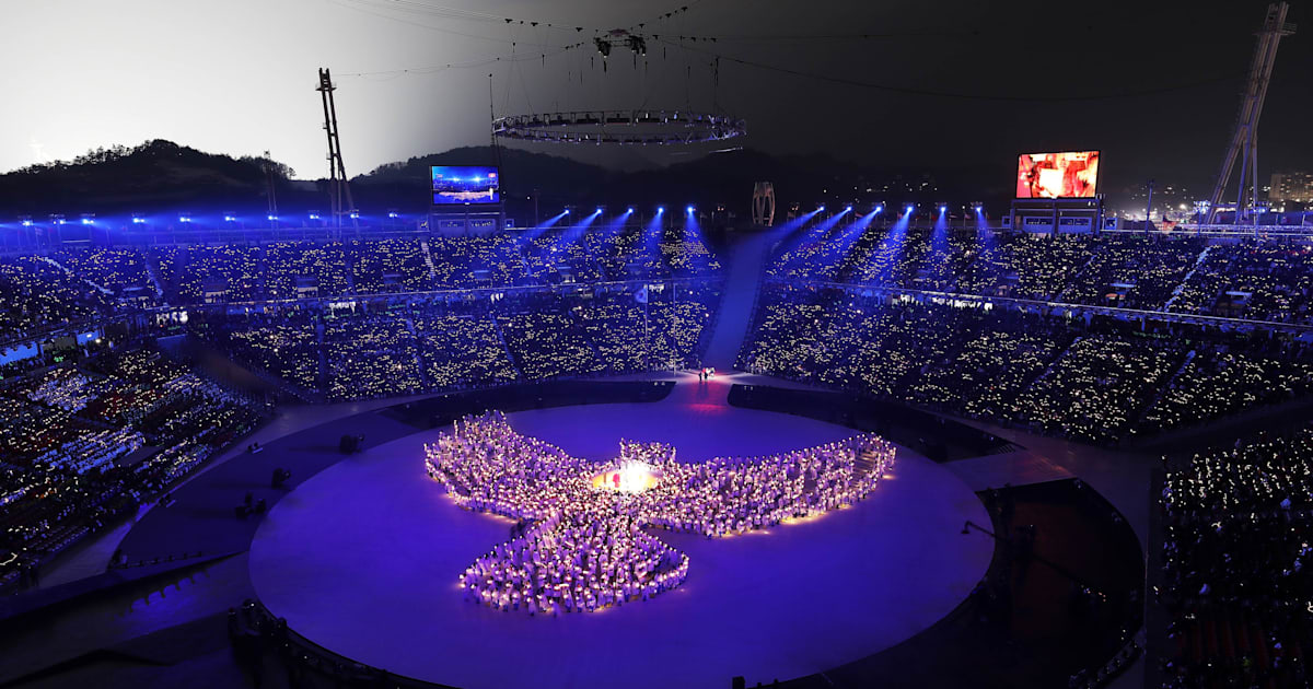 PyeongChang 2018 welcomes the world with a message of peace and hope ...
