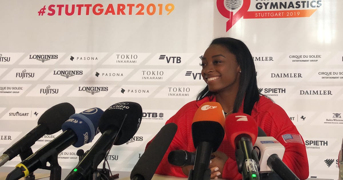 WATCH: Simone Biles press conference ahead of 2019 World Championships