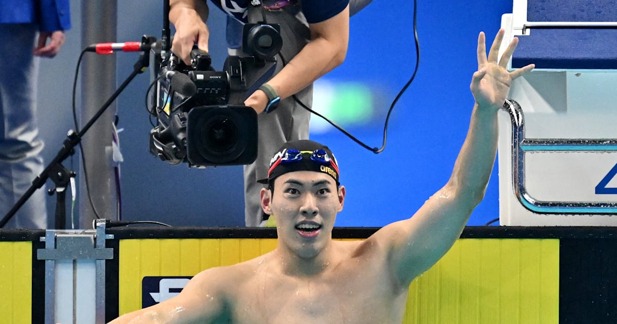 Asian Games 2023 swimming: Honda Tomoru wins thriller in men's 400m ...