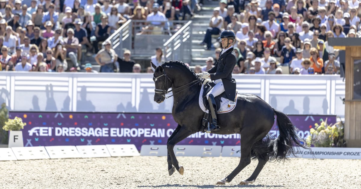 2025 FEI Dressage European Championship: Justin Verboomen’s golden ...