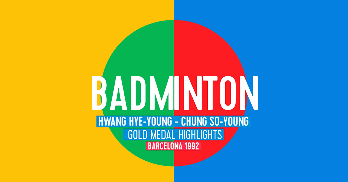 Badminton Highlights | Women's Doubles | Gold Medal Match | Barcelona 1992