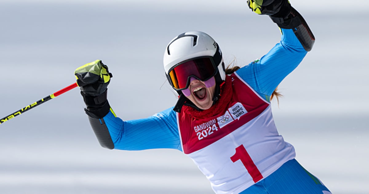 Gangwon 2024: Giorgia Collomb vince l'oro nello slalom Gigante femminile alle Olimpiadi ...