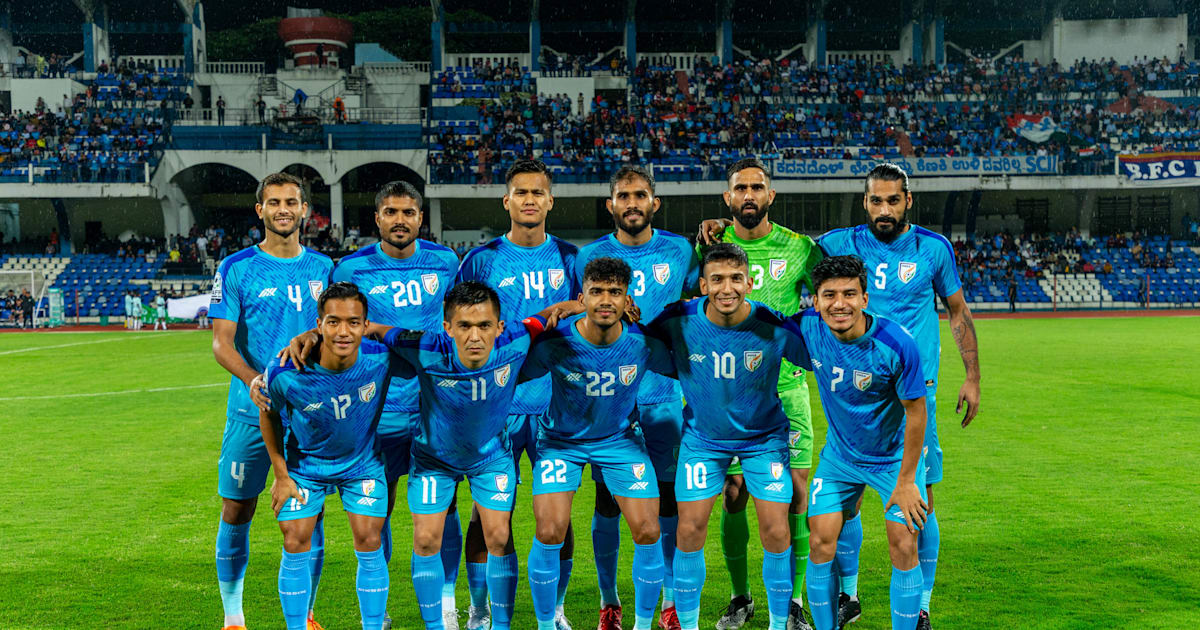 Indian football team 99th in FIFA rankings, best since 2018