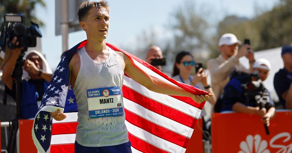 USA's Conner Mantz eyes big things at Boston Marathon after breaking ...
