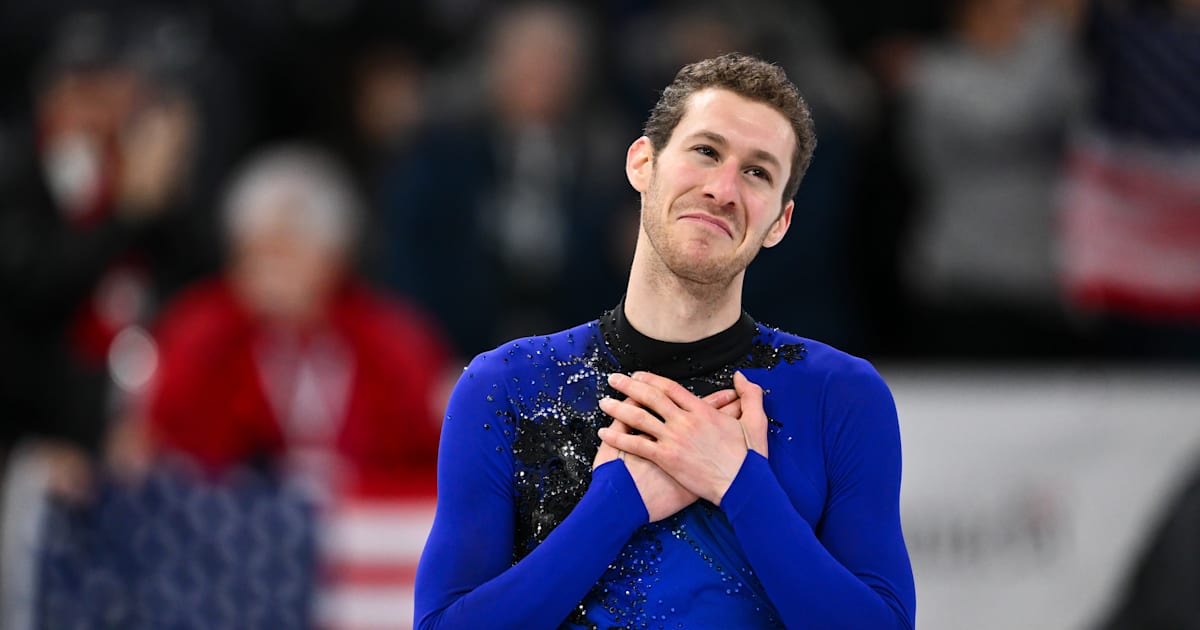 Jason Brown, two-time Olympic figure skater, is charting his path towards Milano Cortina 2026 ...