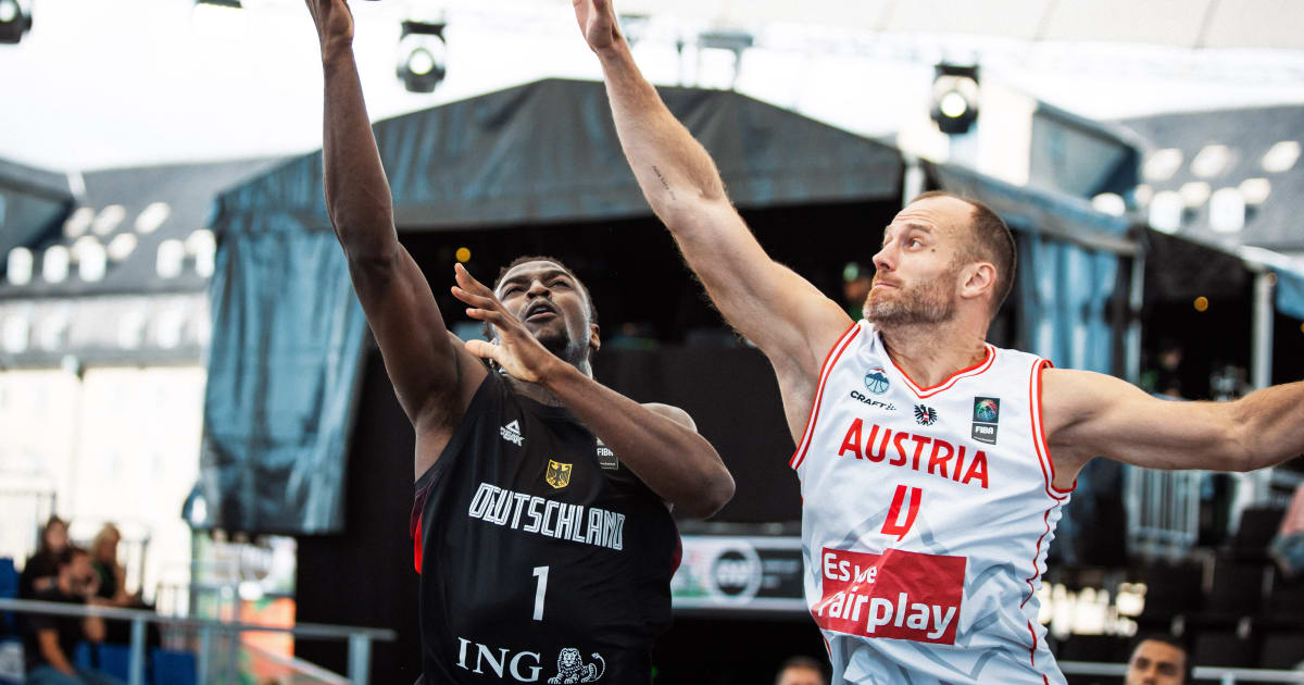 3x3-Basketball-EM-2025: Deutsche Männer schrammen an Bronzemedaille vorbei