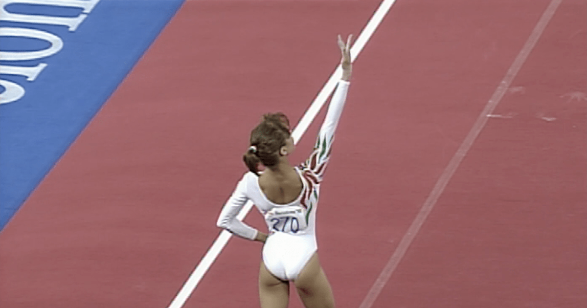 All of Henrietta Onodi's Barcelona 1992 floor routines