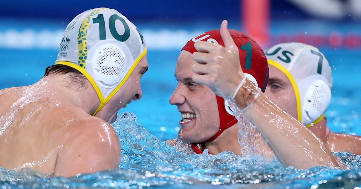 Australia vs Hungary men’s water polo at Paris 2024 Olympics | Watch ...