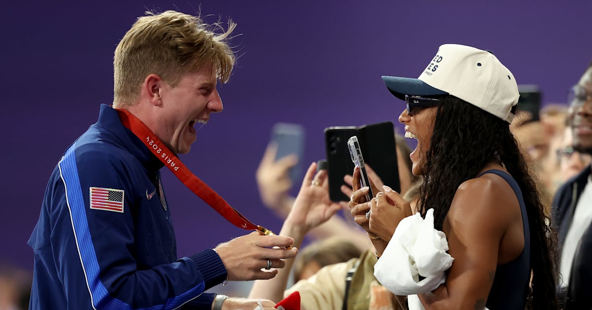 Tara Davis-Woodhall y Hunter Woodhall: Conoce cómo es la pareja dorada ...