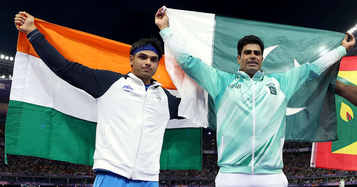 Neeraj Chopra, Arshad Nadeem ‘like our sons,’ say Olympic champions ... Neeraj Chopra, Arshad Nadeem ‘like our sons,’ say Olympic champions ...