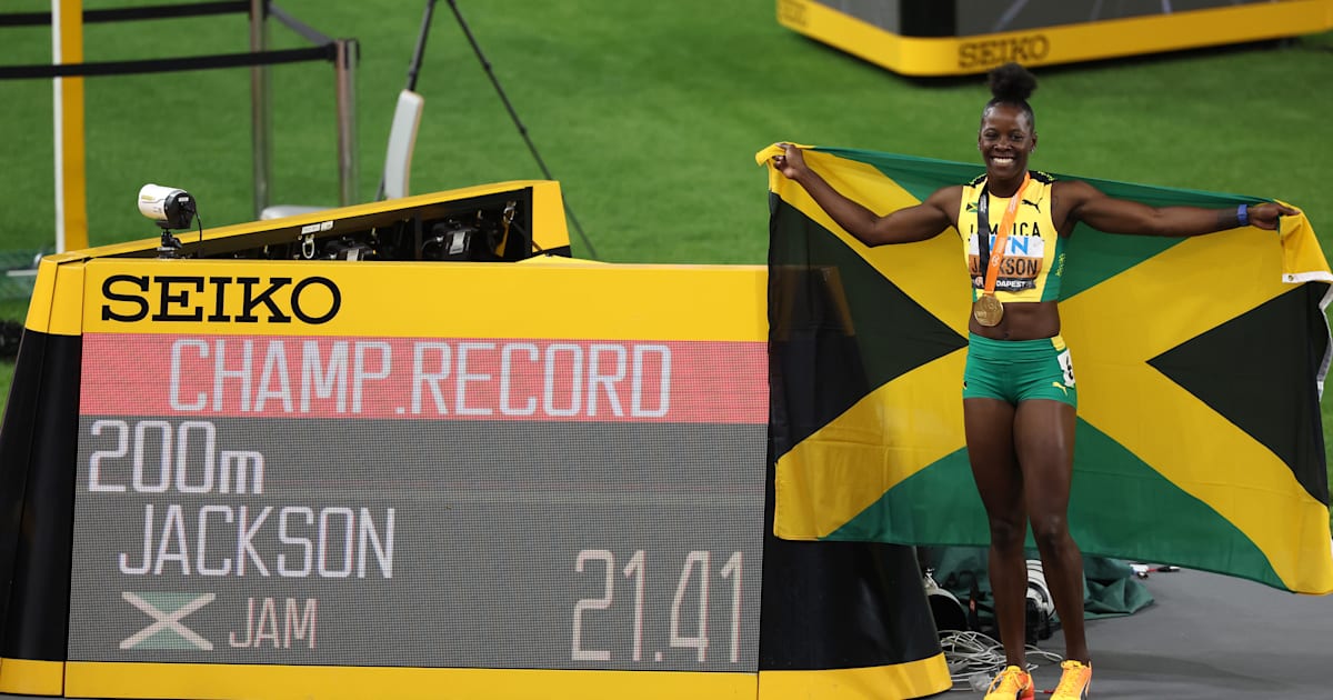 Shericka Jackson and the race to break Flo-Jo’s 200m world record