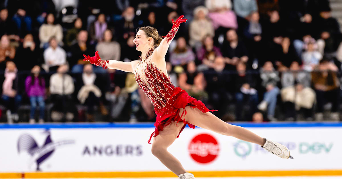 Figure skating firebird Sarah Everhardt out to “make a name for herself ...