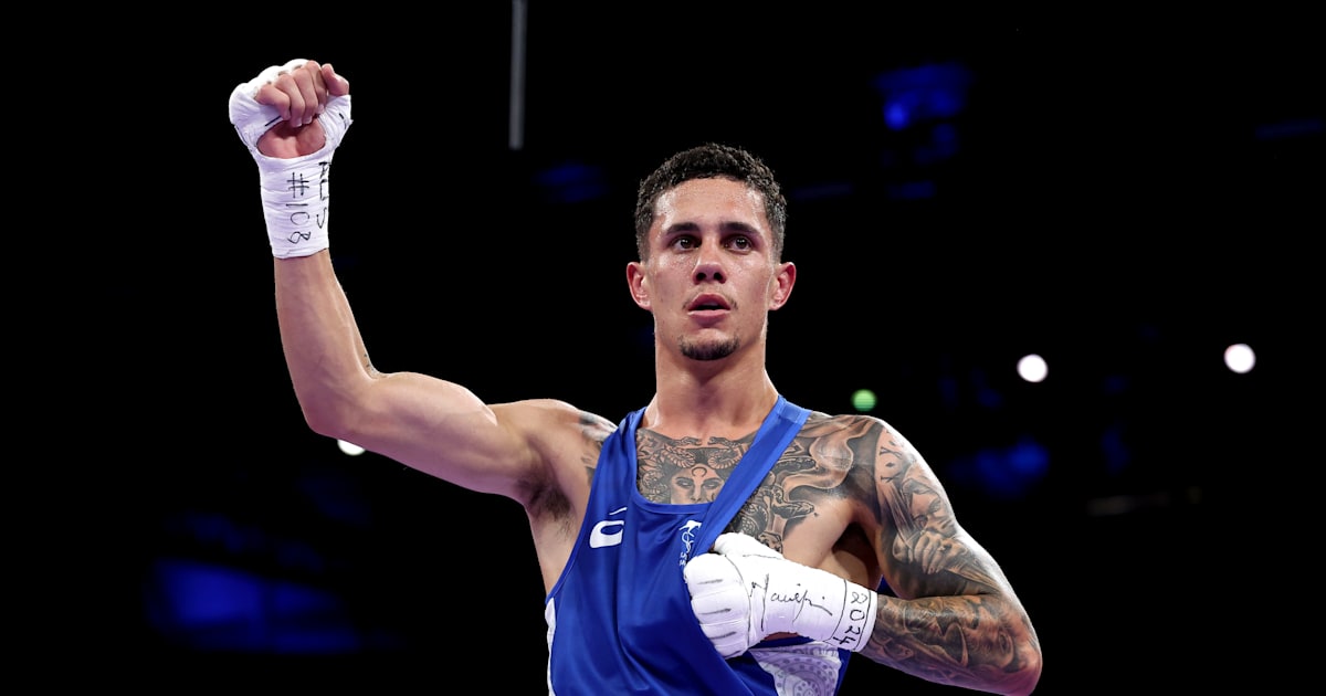Charlie Senior vs Carlo Paalam, Paris 2024 Olympics boxing, quarter ...