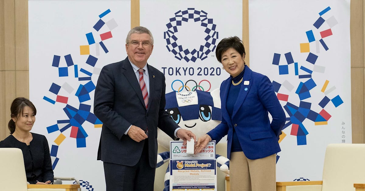 Getting a medal for recycling: How old devices are turned into Olympic ...