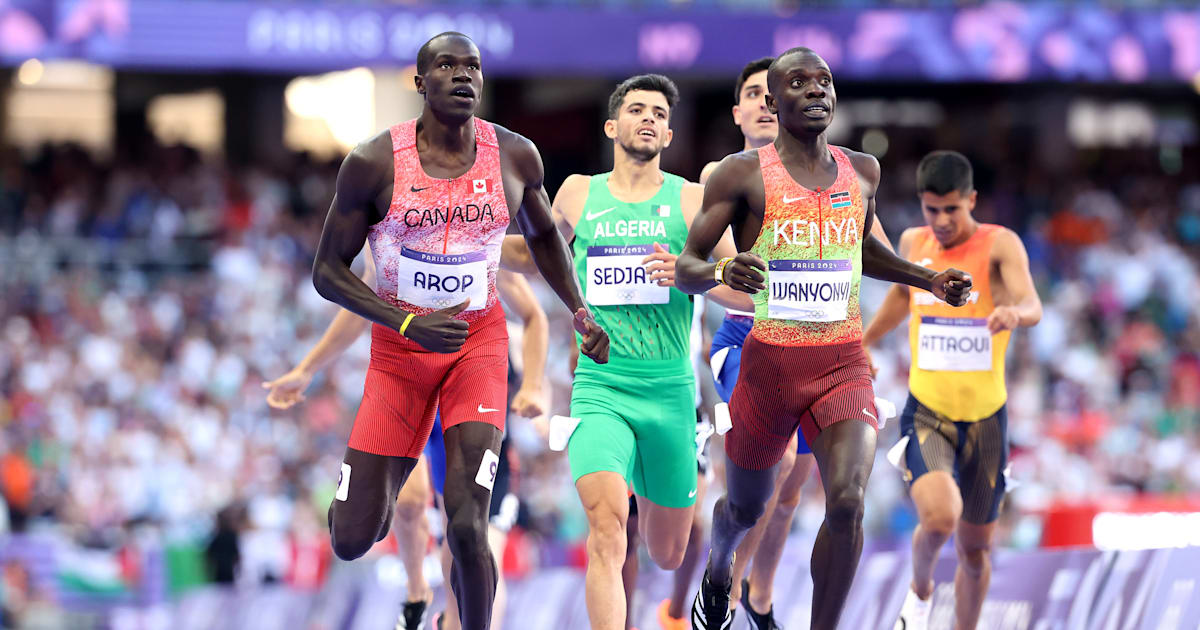 男子800m決勝 | 陸上競技 | パリ2024オリンピック