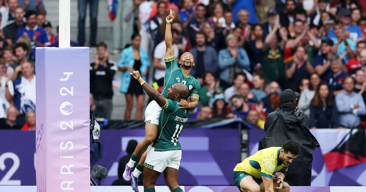 Australia heartbreak as South Africa snatch bronze - Men's rugby ...