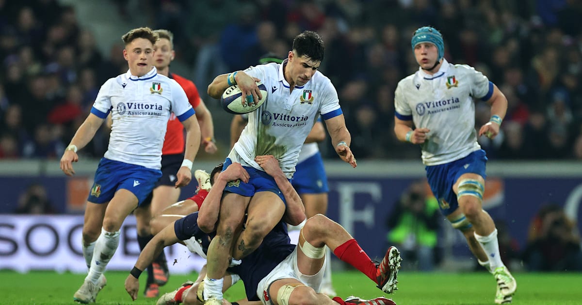 Tommaso Menoncello miglior giocatore del Sei Nazioni 2024 • Rugby