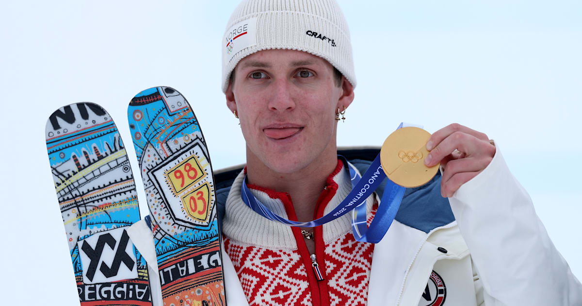 Winter Olympics 2026: Birk Ruud wins men's freestyle skiing slopestyle gold