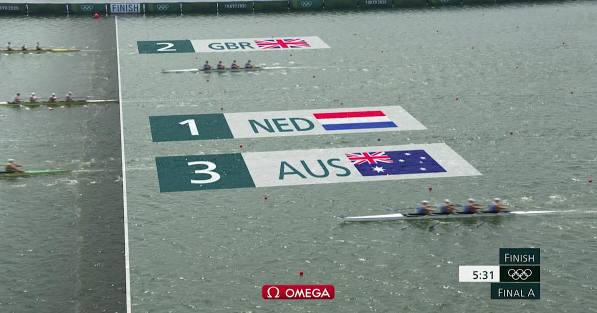 Medal Moment | Tokyo 2020: Rowing Men's Quadruple Sculls (NED)