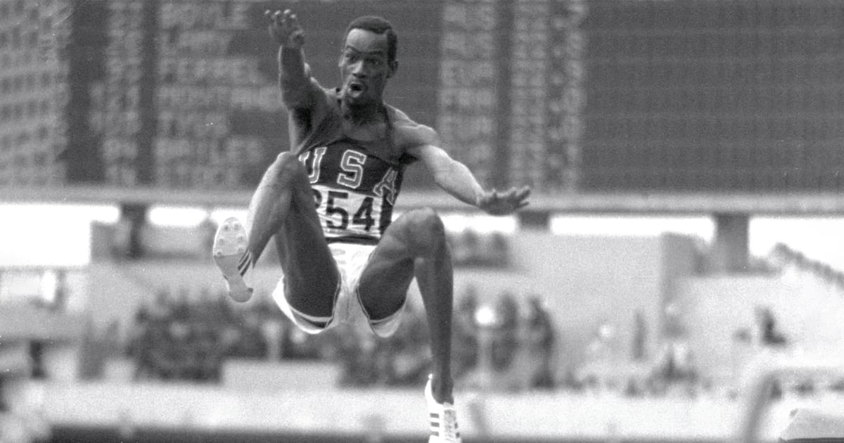 Snapped: images of Beamon’s extraordinary leap continue to inspire ...