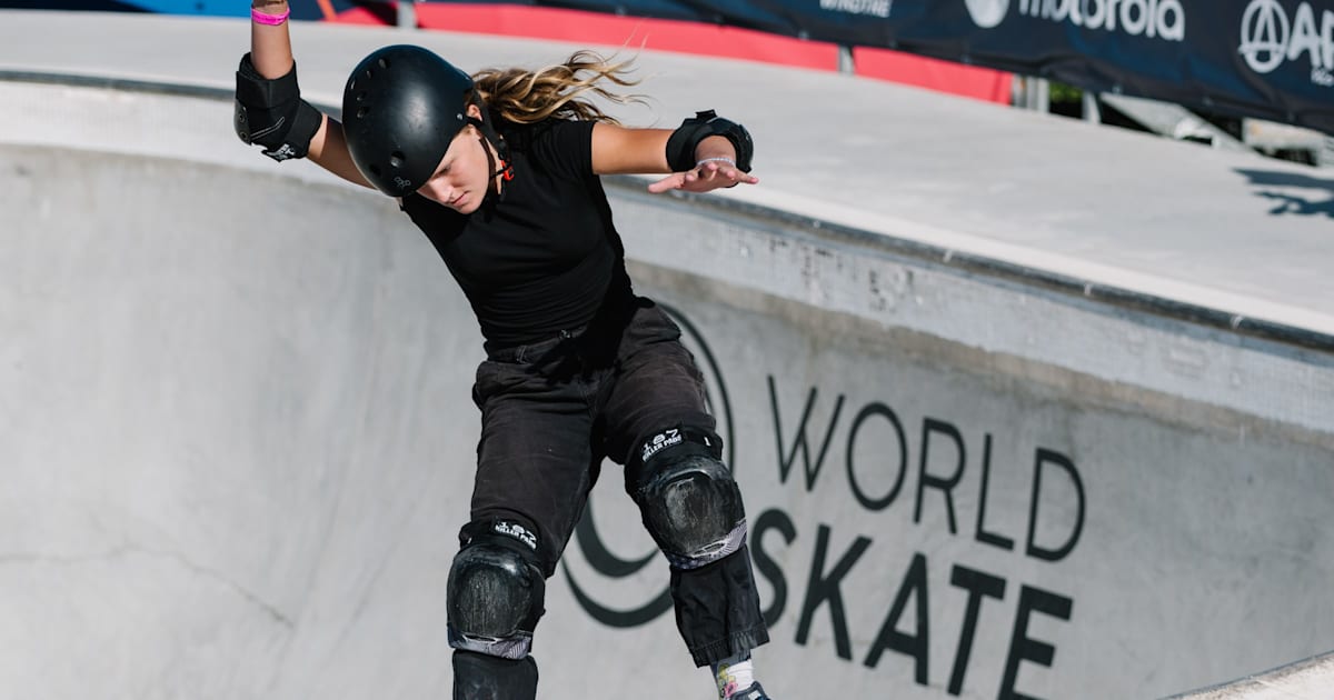 World Skate Games 2024 en Italie - Skateboard park : Nana Taboulet ...