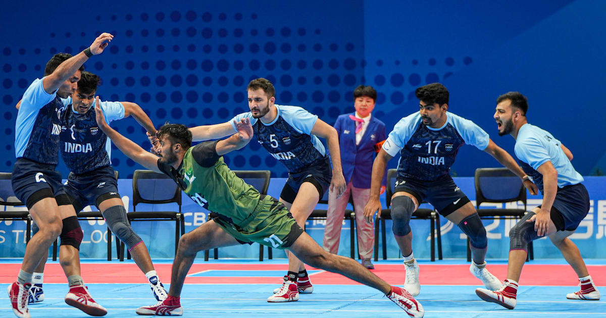 India vs Pakistan kabaddi, Asian Games 2023 men’s semi-final, result and score