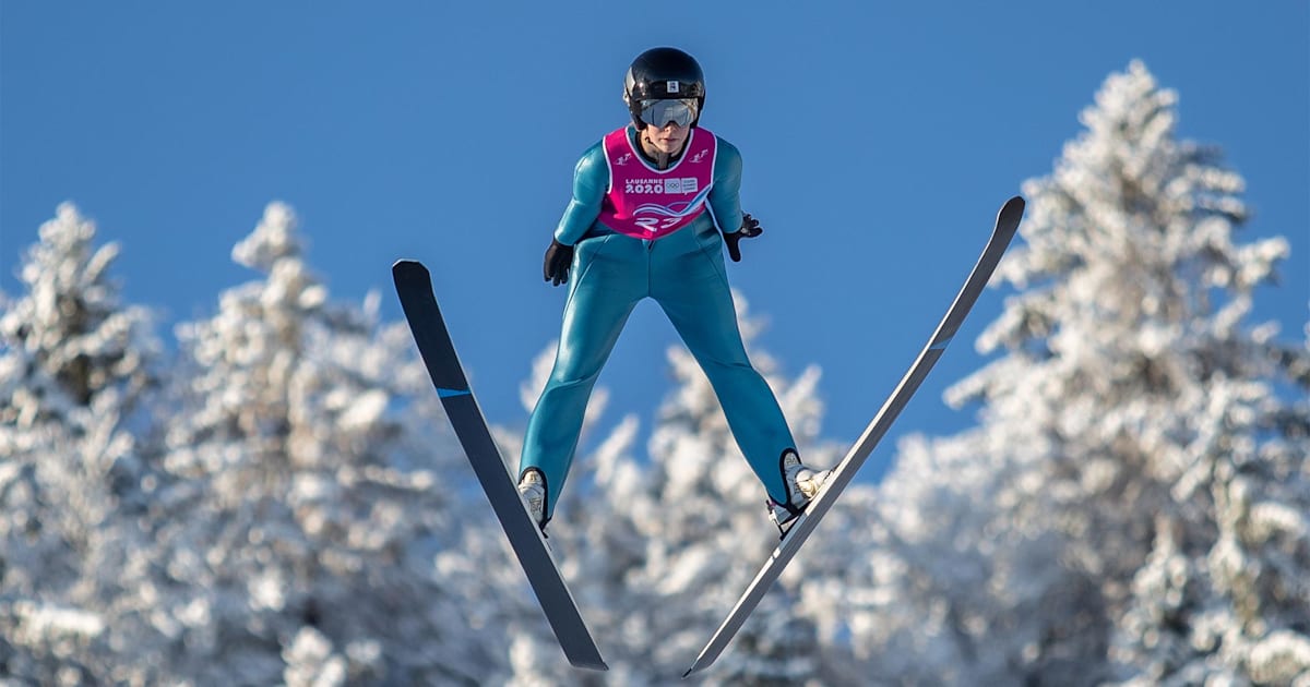 Britain’s history maker Cooper inspired by Eddie ‘The Eagle’ good luck ...